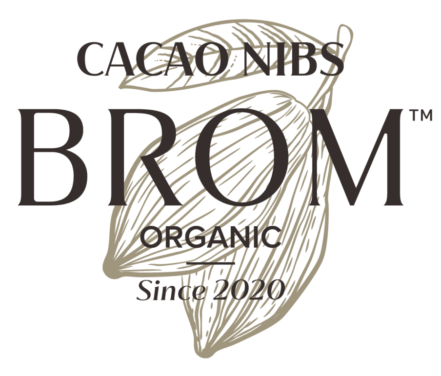 BROM เมล็ดโกโก้บดหยาบ (คาเคานิบส์) เคลือบช็อกโกแลต